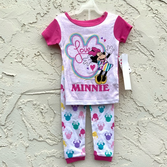 Disney | Pajamas | Disney Junior Minnie Pajama Set | Poshmark
